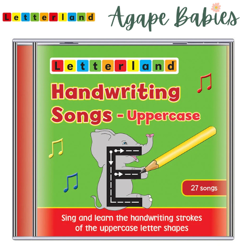 Letterland Handwriting Songs - Uppercase (CD) | Agape Babies Singapore