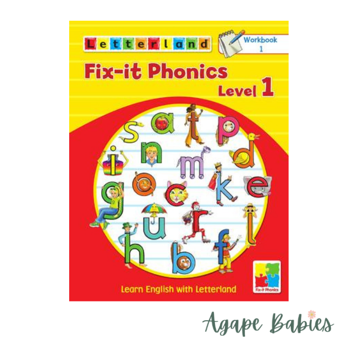 Letterland Letterland Fix-it Phonics - Level 1 | Agape Babies Singapore