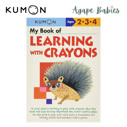 Kumon My Book Of Learning With Crayons | Agape Babies Singapore