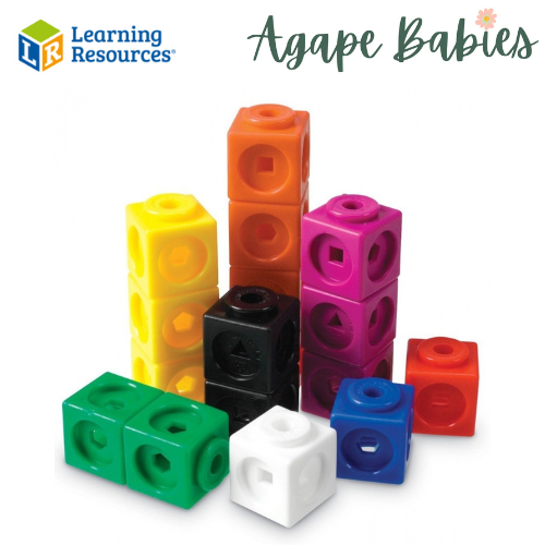 Learning Resources Mathlink Maths Cubes Set of 100 | Agape Babies Singapore