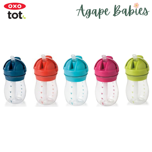 OXO Tot Grow Straw Cup 9oz - 4 Colors! | Agape Babies Singapore