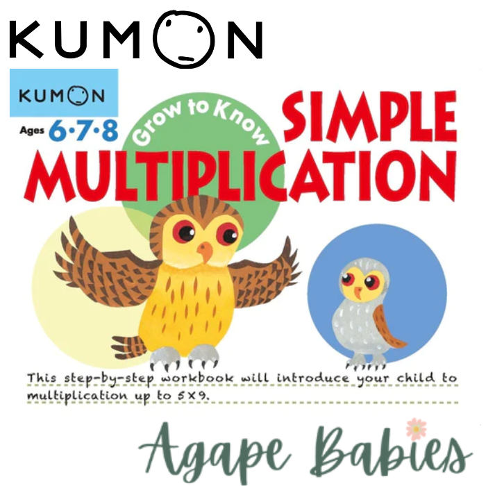 Kumon Grow To Know - Simple Multiplication | Agape Babies Singapore