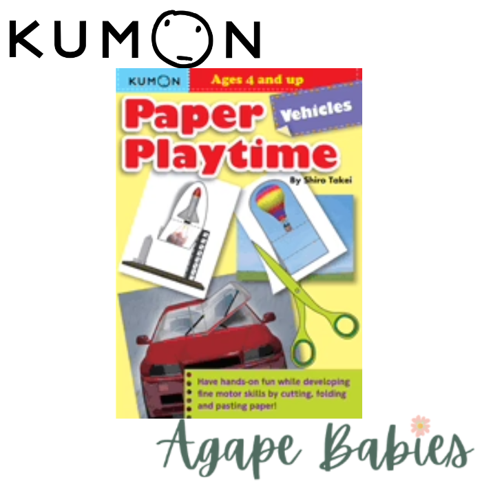 Kumon Paper Playtime: Vehicles