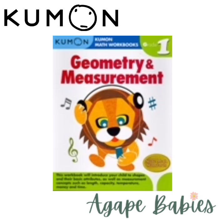 Kumon Grade 1 Math Workbook: Geometry & Measurement