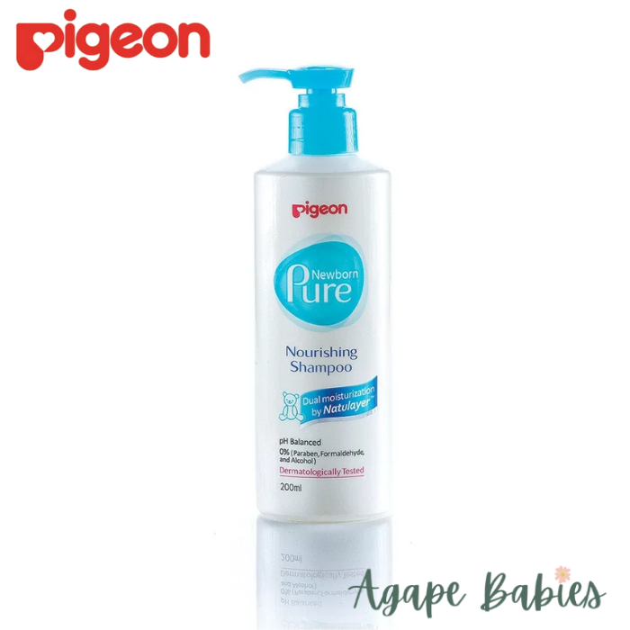 Pigeon Shampoo Newborn Pure, 200ml | Agape Babies Singapore