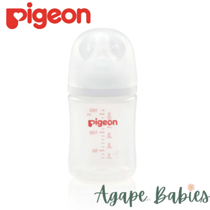 Pigeon Softouch 3 Nursing Bottle PP160ML - Logo | Agape Babies Singapore